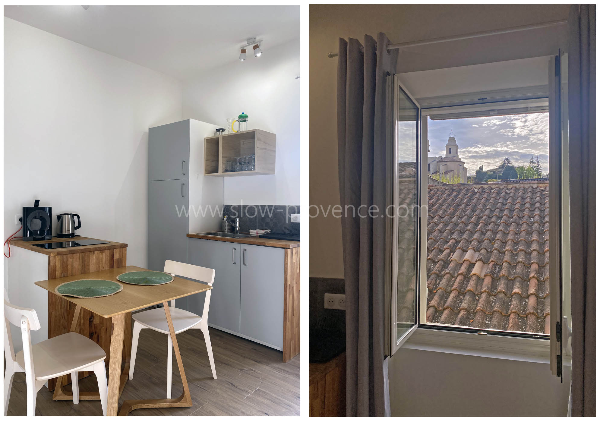 Cosy small air‑conditioned apartment in the heart of Bédoin